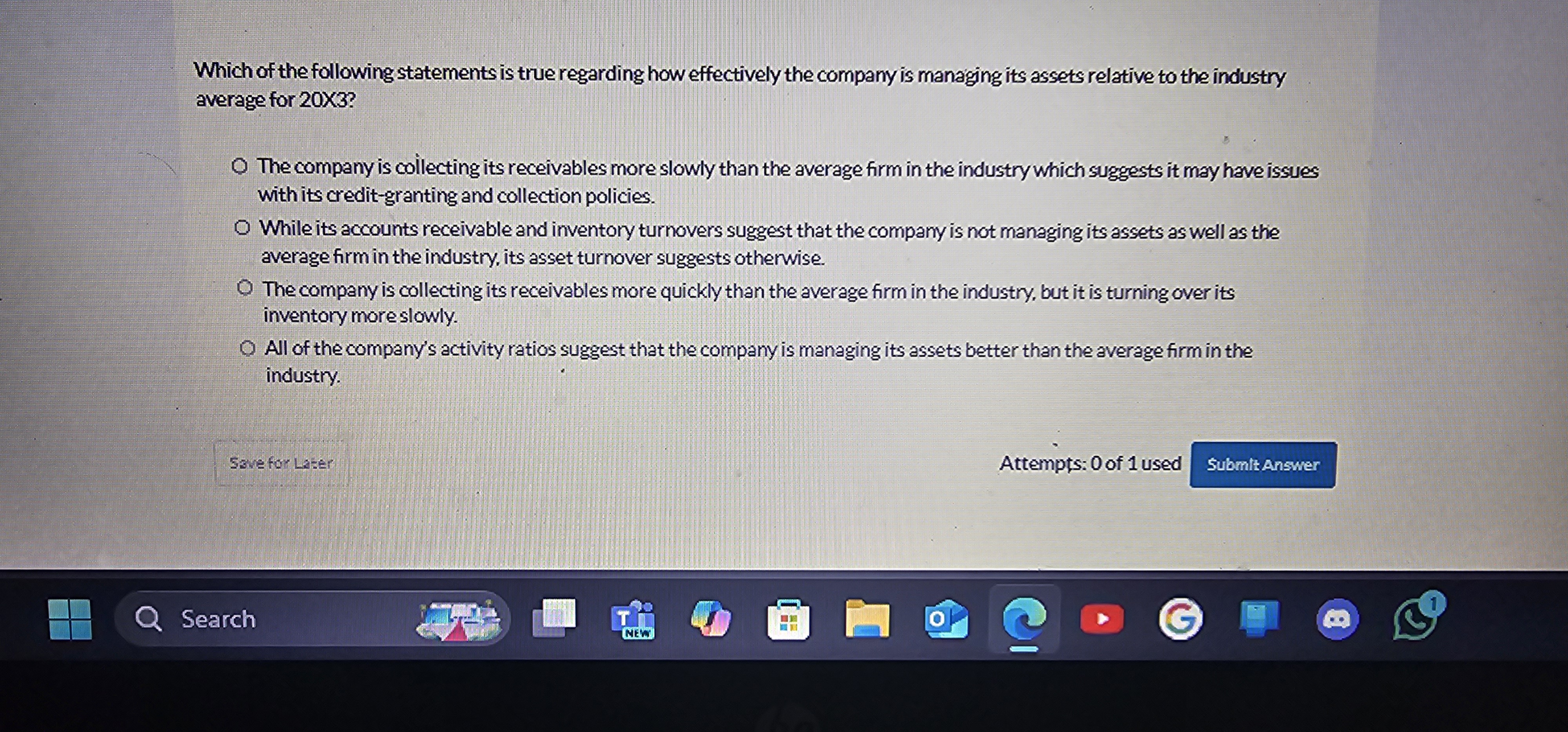 Solved Which of the following statements is true regarding | Chegg.com