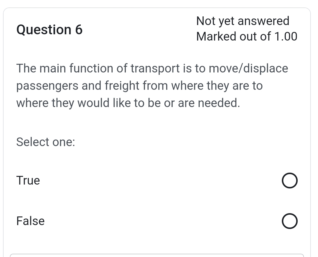 Solved Question 6Not yet answeredMarked out of 1.00The main | Chegg.com Solved Question 6Not yet answeredMarked out of 1.00The main | Chegg.com