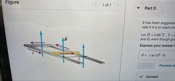 Solved A conducting bar with mass m and length L slides over | Chegg.com