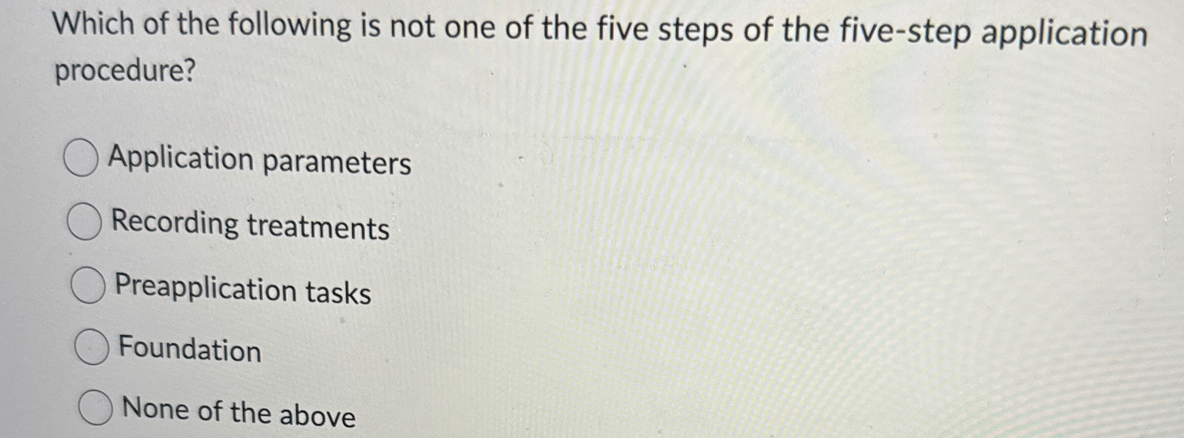 Solved Which of the following is not one of the five steps | Chegg.com