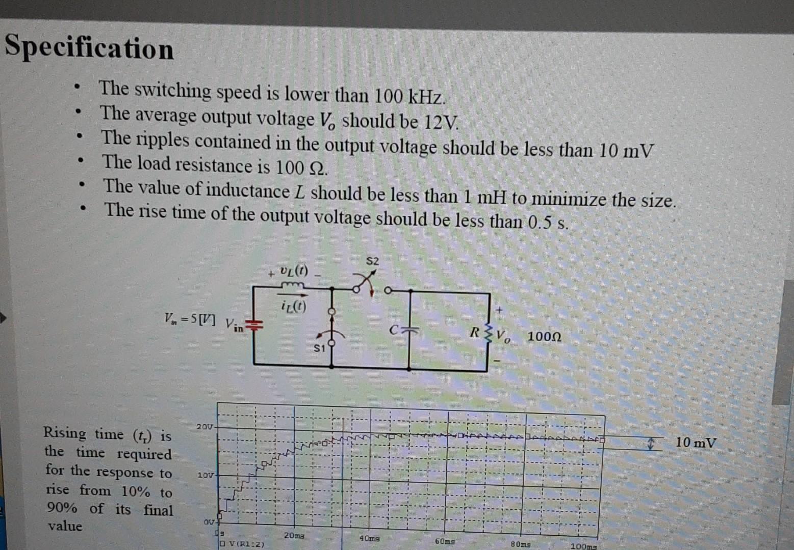 Solved in pspice, how can i set the capacitor and inductor | Chegg.com