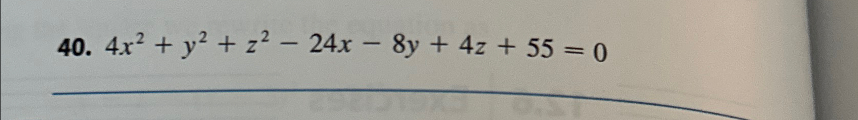 Solved Reduce the equation to one of the standard forms, | Chegg.com