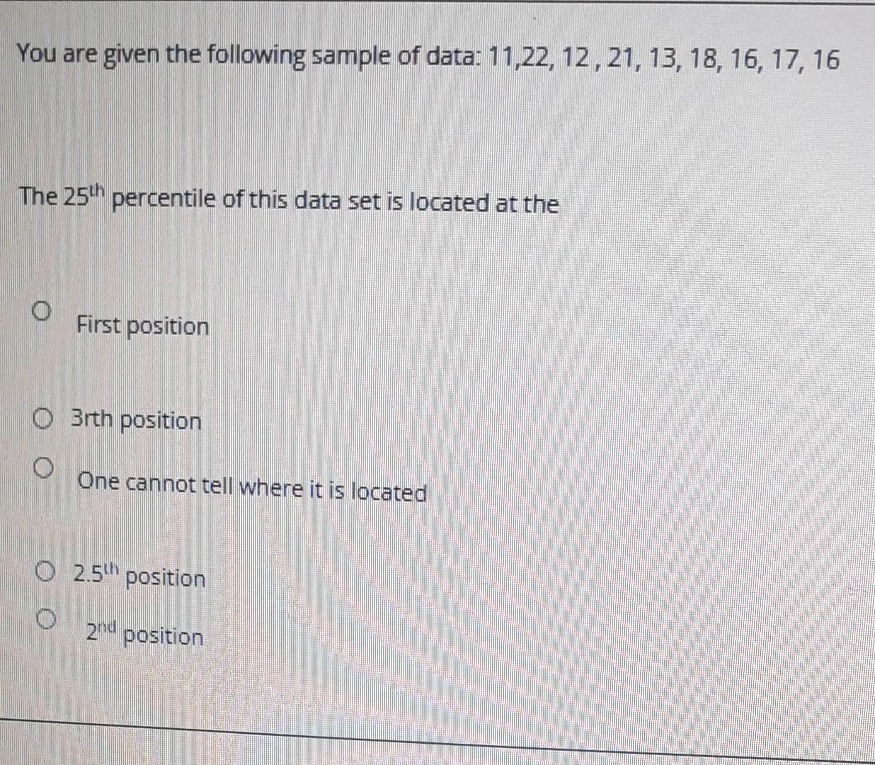 Solved You are given the following sample of data: | Chegg.com