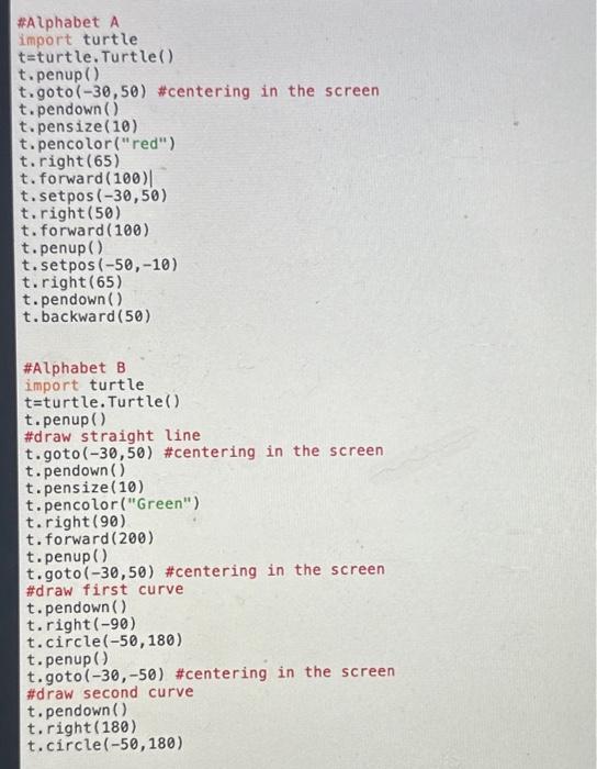 Solved How do I make these two codes not overlap? | Chegg.com