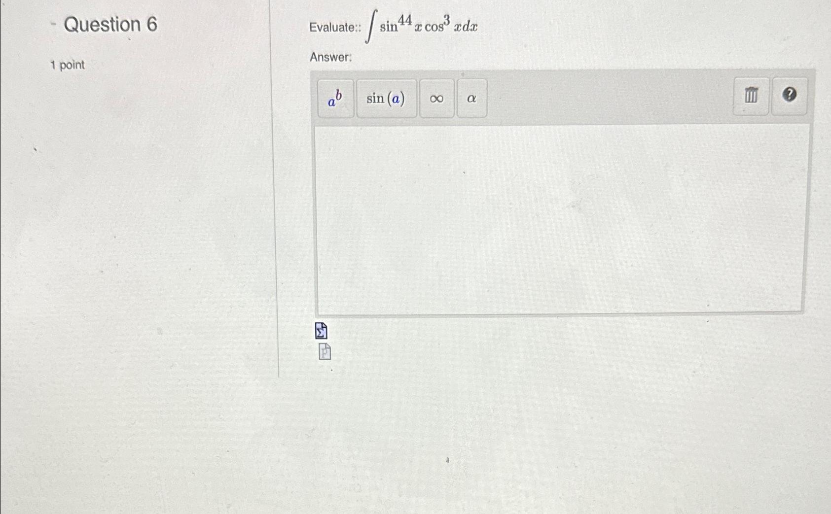 Solved Question 61 ﻿pointEvaluate:: | Chegg.com