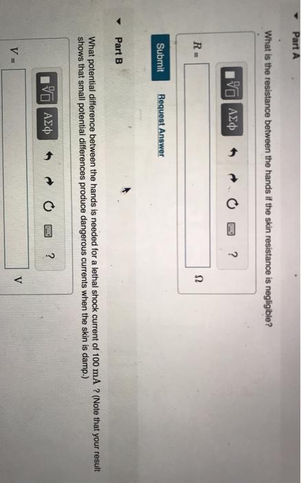Solved The average bulk resistivity of the human body (apart | Chegg.com