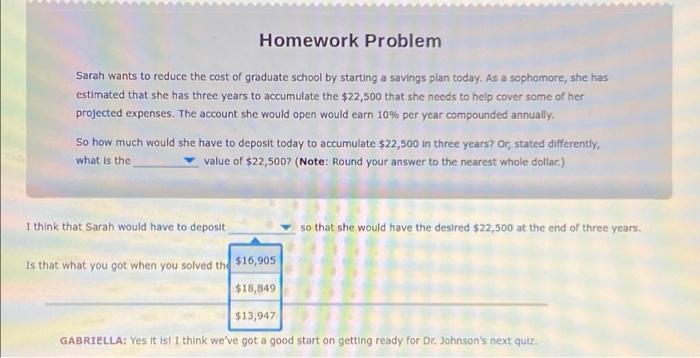 Solved 4. Introduction to the present value of money Under | Chegg.com