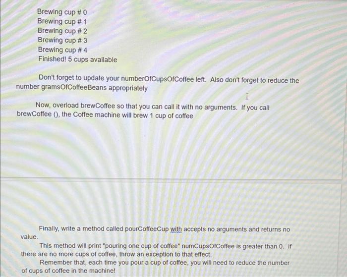 Solved An instance variable of type int called | Chegg.com