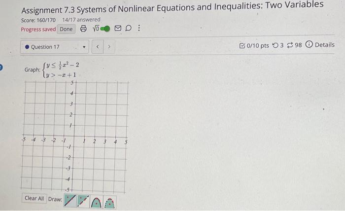 Solved Assignment 7 3 Systems Of Nonlinear Equations And