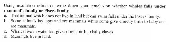 Solved Using resolution refutation write down your | Chegg.com