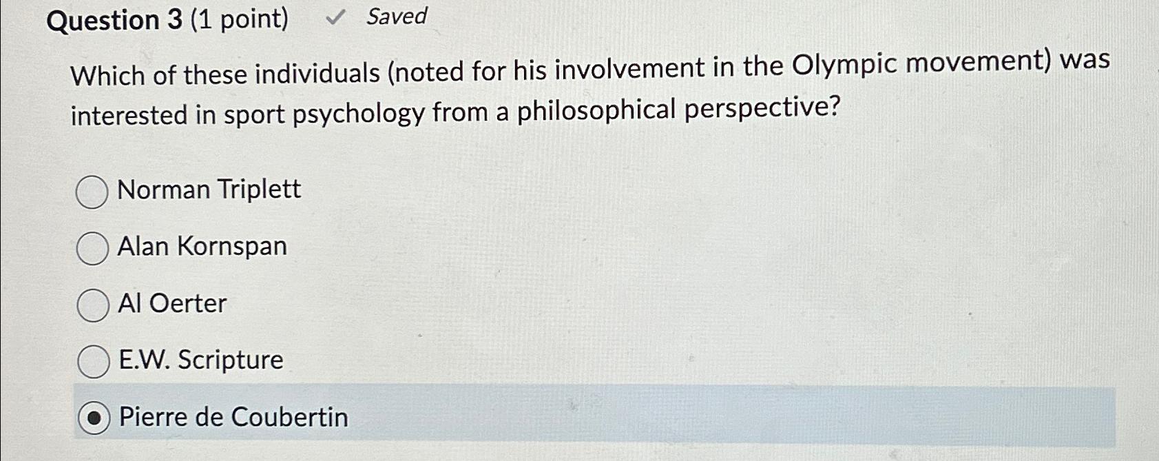 Solved Question 3 (1 point) SavedWhich of these | Chegg.com Solved Question 3 (1 point) SavedWhich of these | Chegg.com
