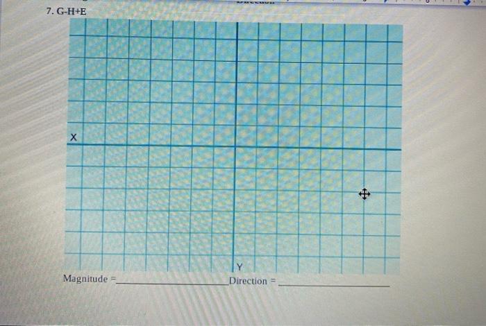 Graphical Head to Tail Vector Addition: Given the | Chegg.com