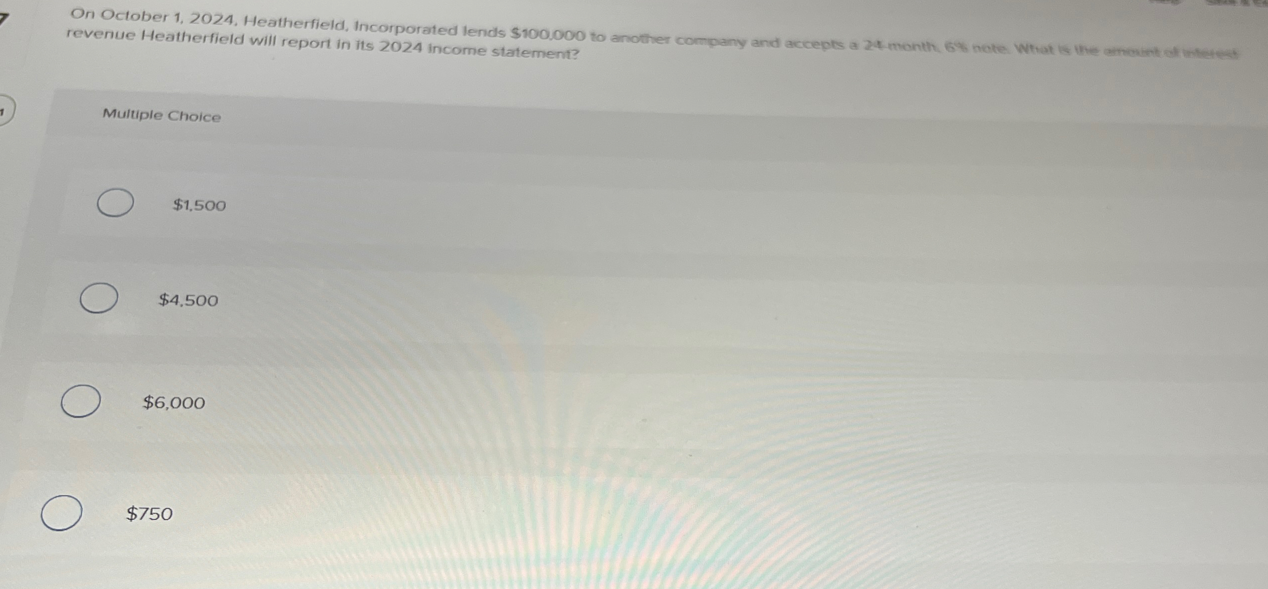 Solved revenue Heatherfield will report in its 2024 ﻿income | Chegg.com