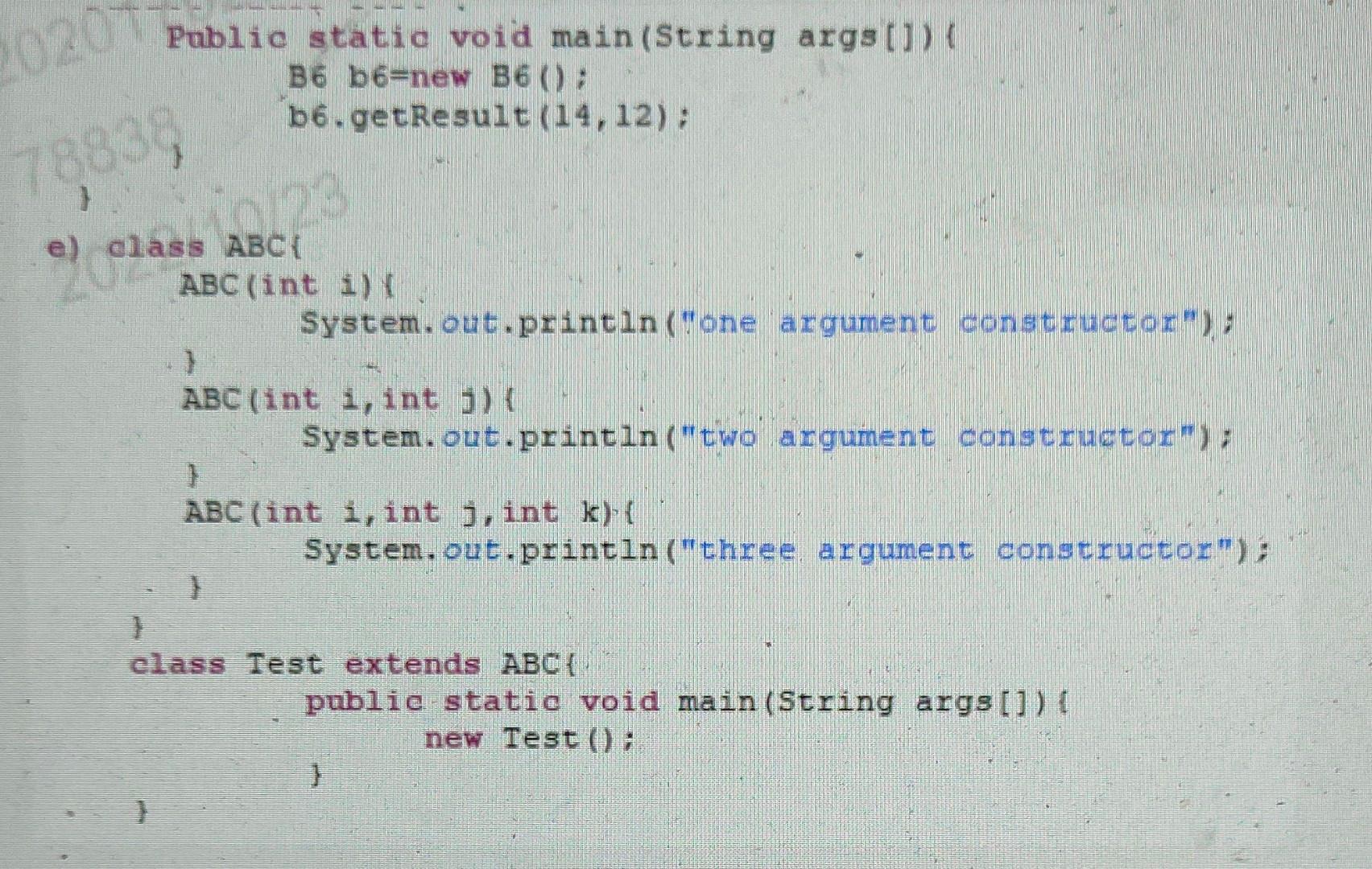Solved What Will Be The Outputerrors In The Following Code 