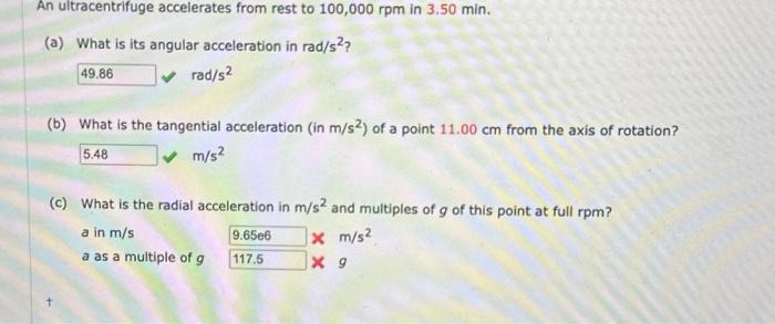 Solved (a) What is its angular acceleration in rad/s2 ? | Chegg.com