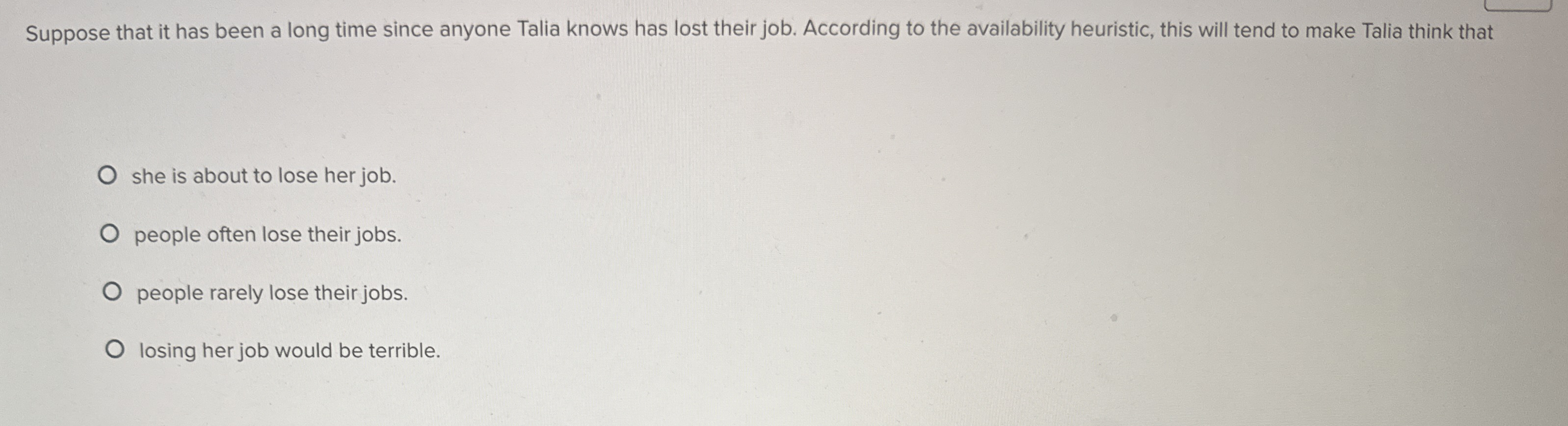 Solved Suppose that it has been a long time since anyone | Chegg.com