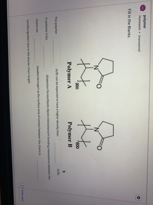 Solved The acrolein molecule can serve as a monomer to form | Chegg.com