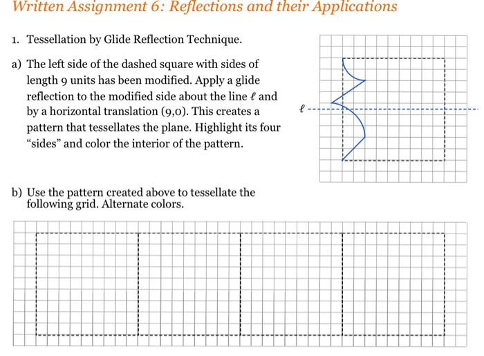 Written Assignment 6: Reflections and their | Chegg.com