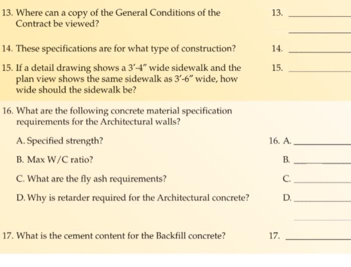 Solved 13. 13. Where can a copy of the General Conditions of | Chegg.com