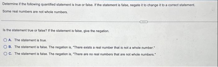 Solved Determine If The Following Quantified Statement Is 2353