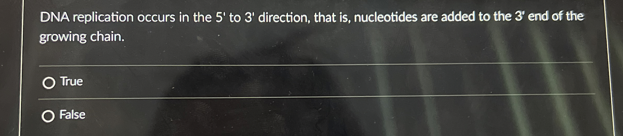 Solved DNA replication occurs in the 5' ﻿to 3' ﻿direction, | Chegg.com
