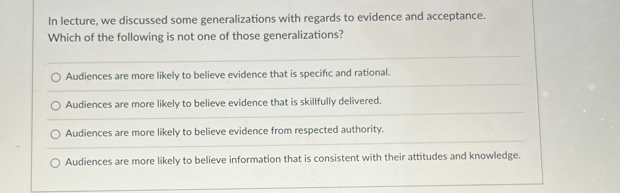 Solved In lecture, we discussed some generalizations with | Chegg.com