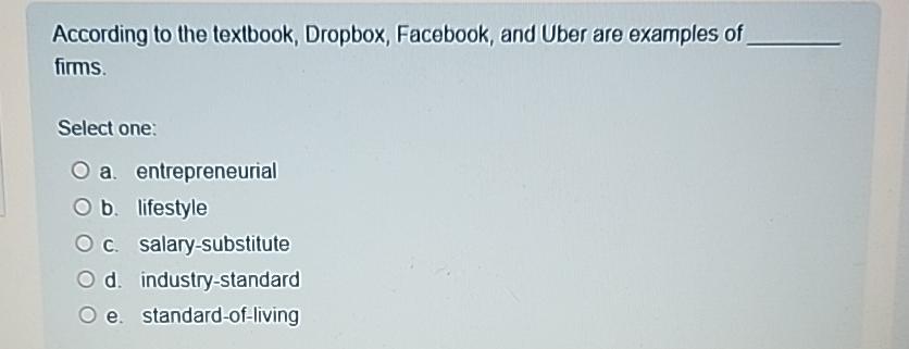 Solved According to the textbook, Dropbox, Facebook, and | Chegg.com