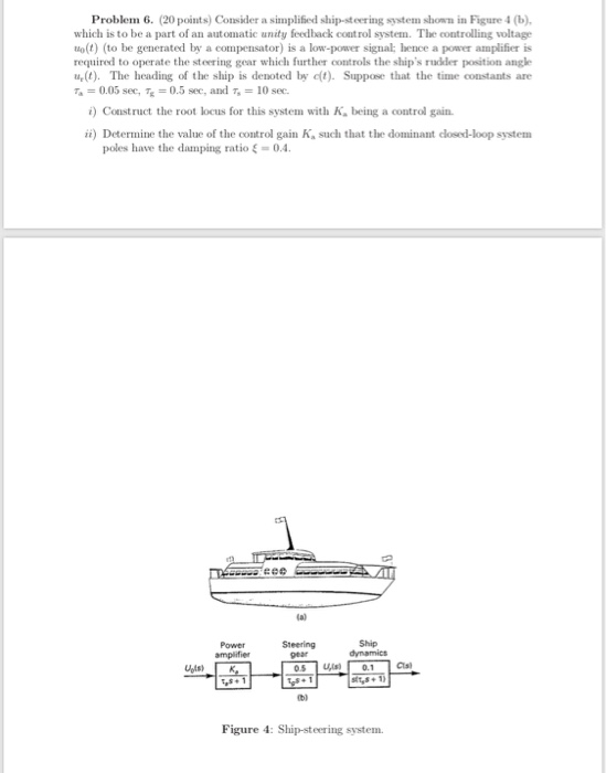 Solved Problem 6. (20points) Consider a simplified | Chegg.com