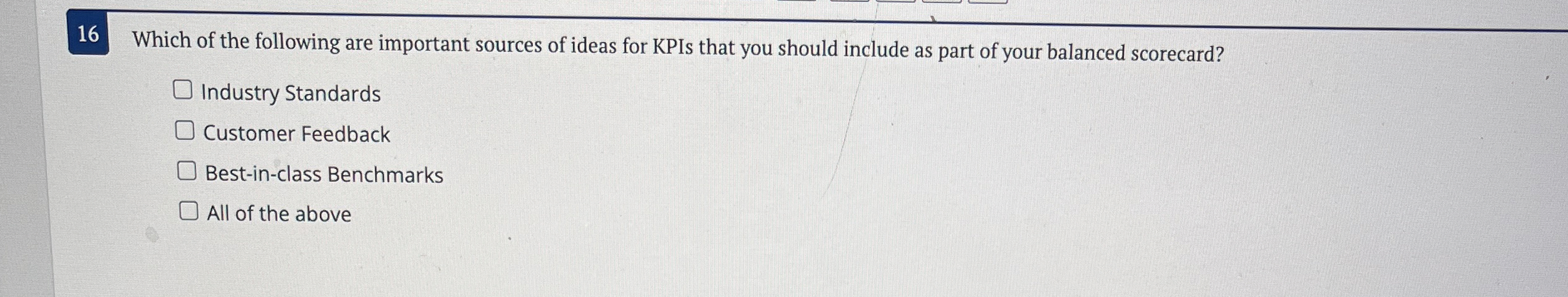 Solved 16 ﻿Which of the following are important sources of | Chegg.com