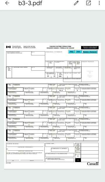 个 b3-3.pdf Svi gan CANADA. CUSTOMS COINS FOR DOUARES | Chegg.com
