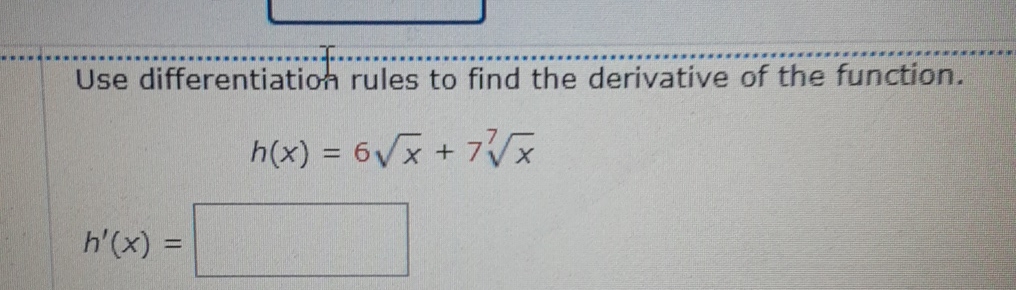 Solved Use differentiation rules to find the derivative of | Chegg.com