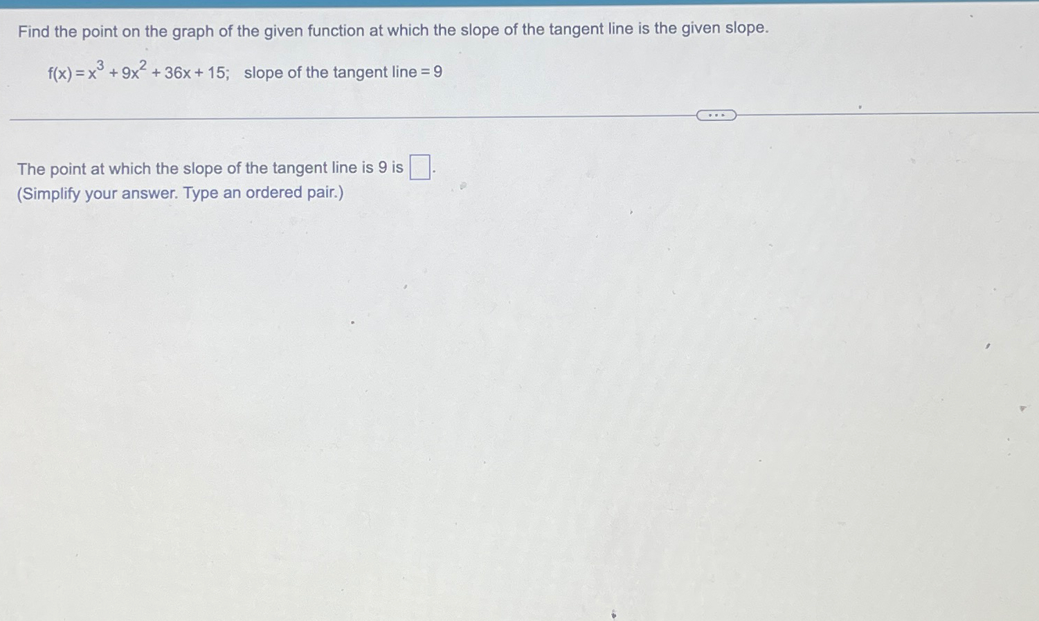 Solved Find the point on the graph of the given function at | Chegg.com