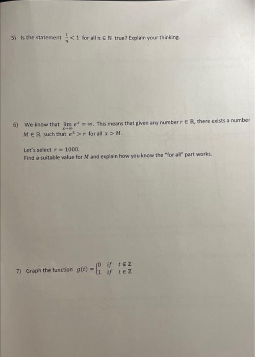 Solved 5) Is the statement n1