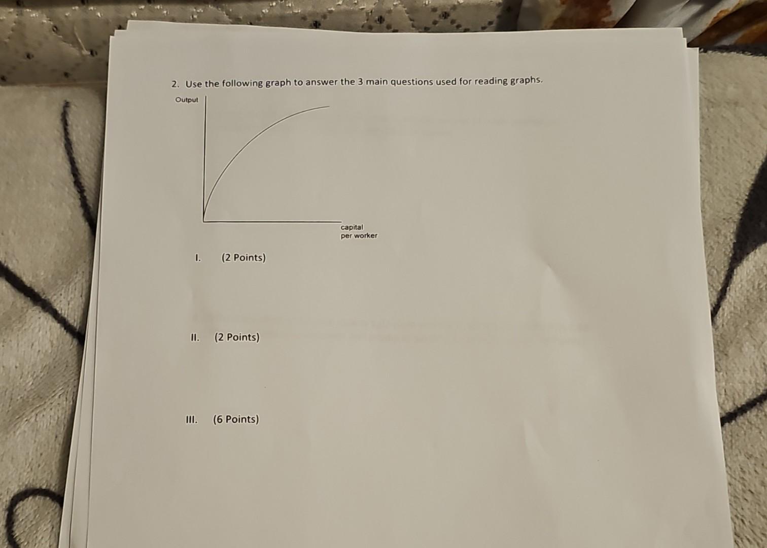 2. Use the following graph to answer the 3 main | Chegg.com