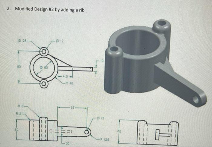 Solved 1. For the given part, a fully reversed load of 800 N | Chegg.com