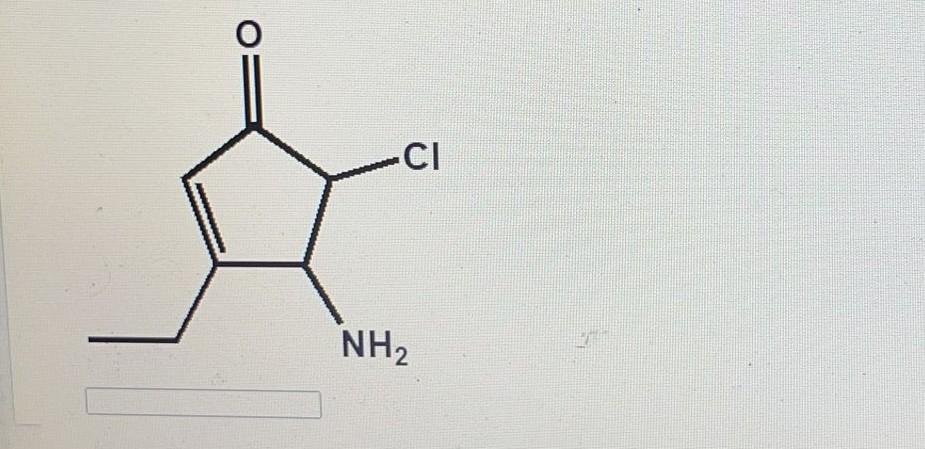 Solved -CI NH2 O: NO2 CH3-C-CH2 CH-CH3 C=C H2C NH2 Bro i | Chegg.com