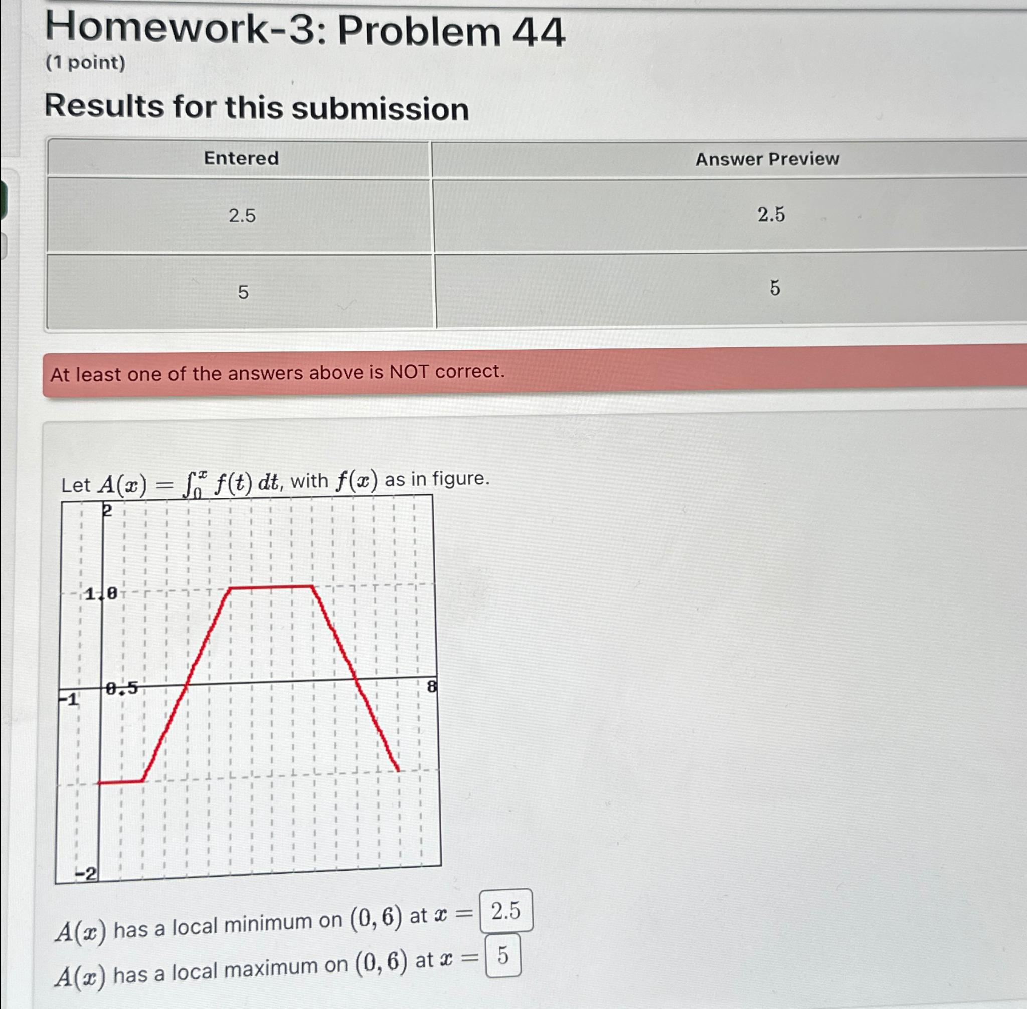 Solved Homework-3: Problem 44\\n(1 point)\\nResults for this | Chegg.com