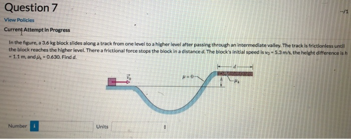 Solved Question 7 -/1 View Policies Current Attempt in | Chegg.com