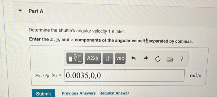 [Solved]: The space shuttle is located in "deep space,&