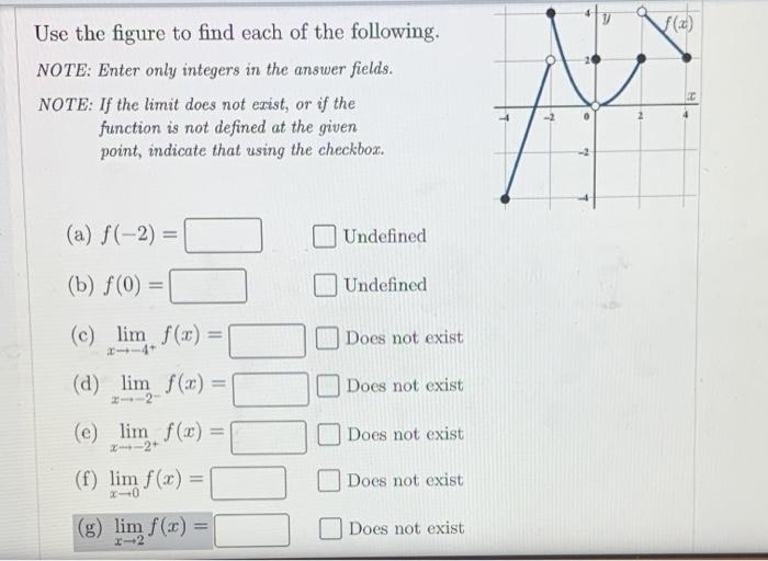 Solved Use the figure to find each of the following, NOTE: | Chegg.com