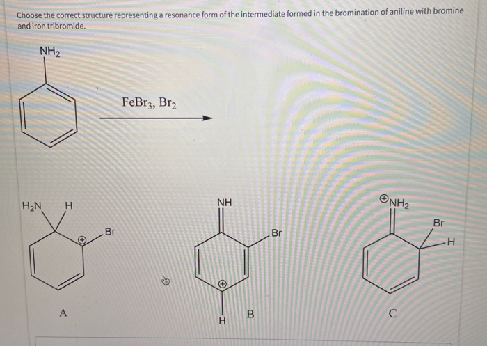 Solved Choose the correct structure representing a resonance | Chegg.com