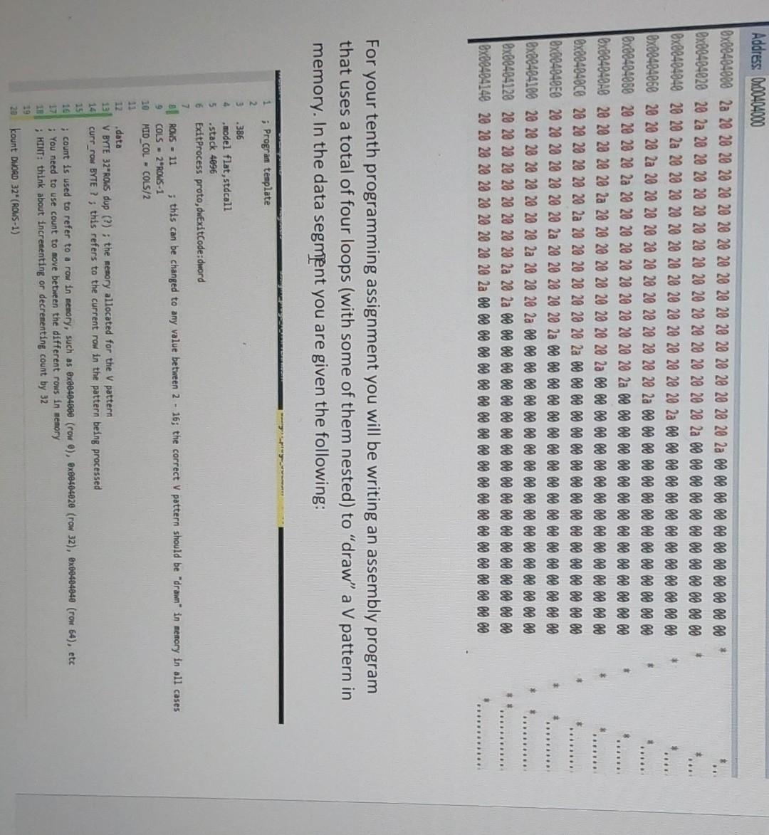 Solved .386 model flat, stdcall .stack 4096 ExitProcess | Chegg.com