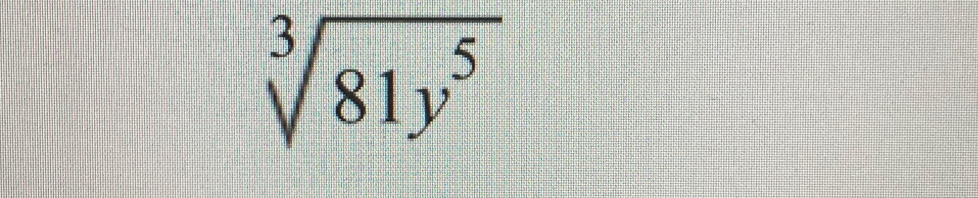 Solved 81y53 | Chegg.com
