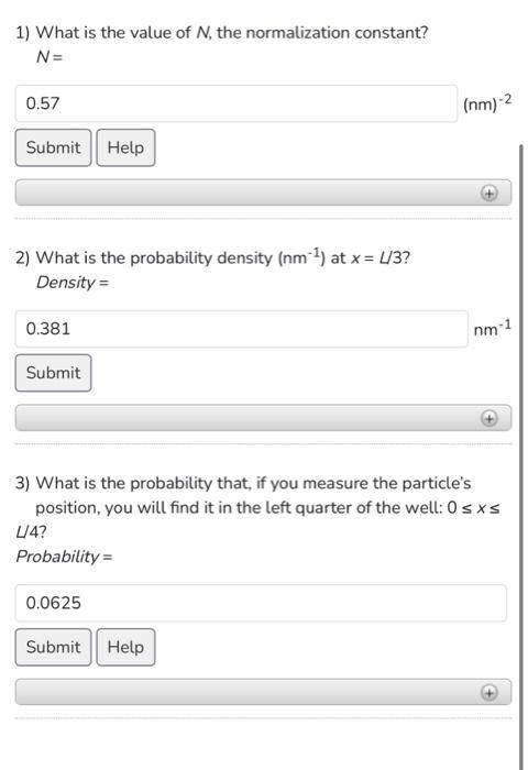 Solved Consider this probability density in a box of size | Chegg.com