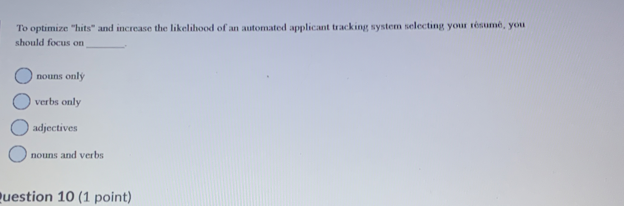 Solved To optimize "hits" and increase the likelihood of an | Chegg.com