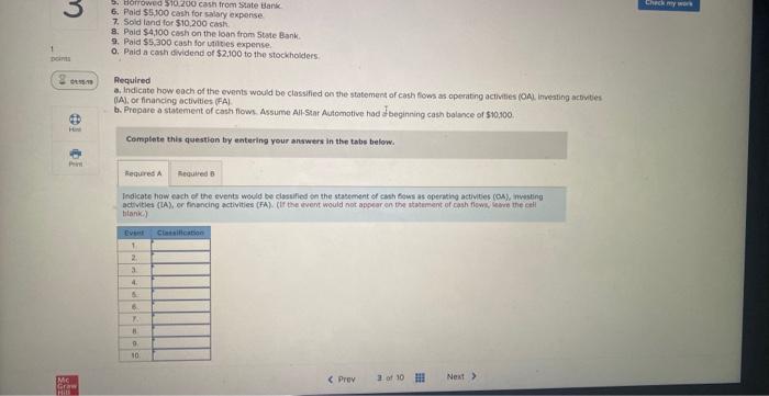 Problem: Module 1 Textbook Problem 3 Learning | Chegg.com