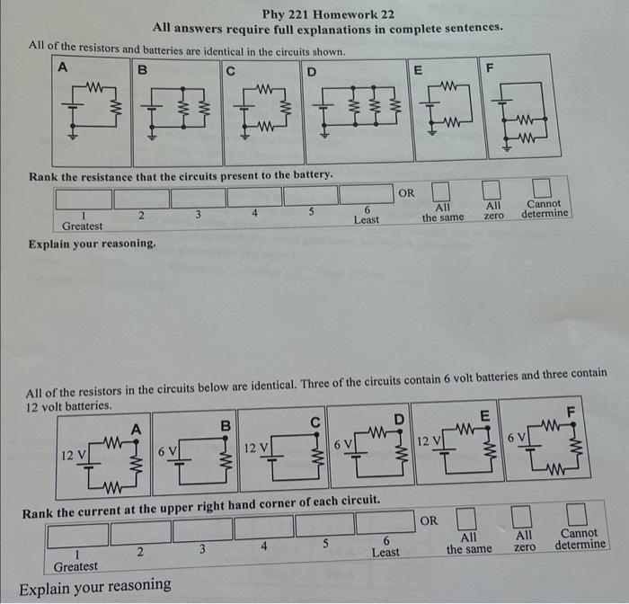 Solved Phy 221 Homework 22 All answers require full | Chegg.com