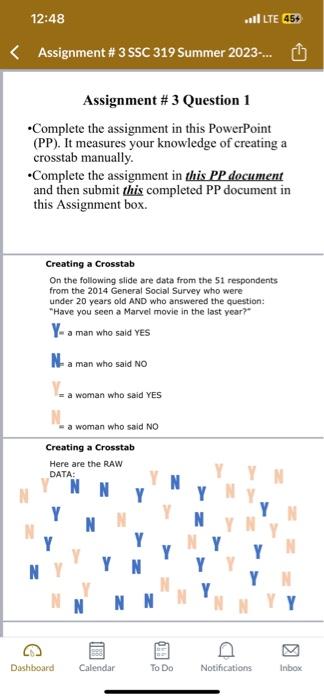 Solved Assignment \# 3 Question 1 - Complete the assignment | Chegg.com