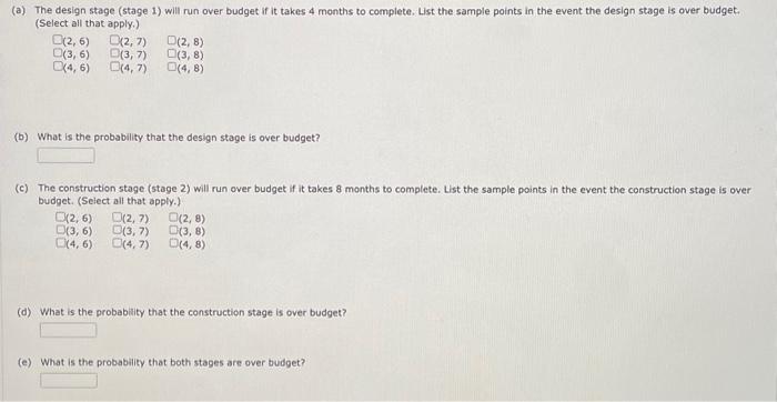Solved Completion Results for 40KPBL Projects Probability | Chegg.com