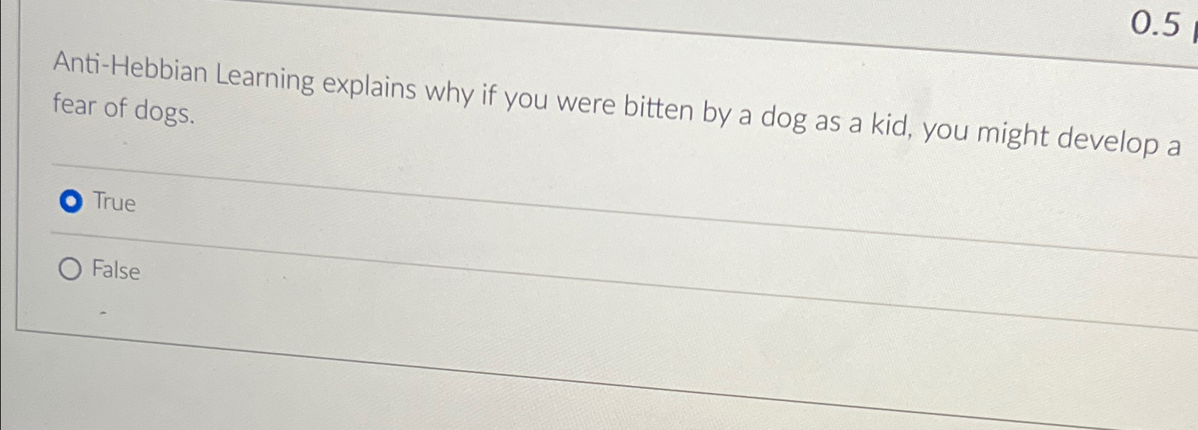 Solved 0.5Anti-Hebbian Learning explains why if you were | Chegg.com